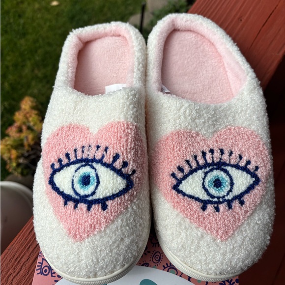 Shoes | Nwt Evil Eye Slippers | Poshmark